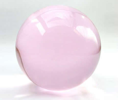 Pink-Glass Marbles | Leverton Brothers